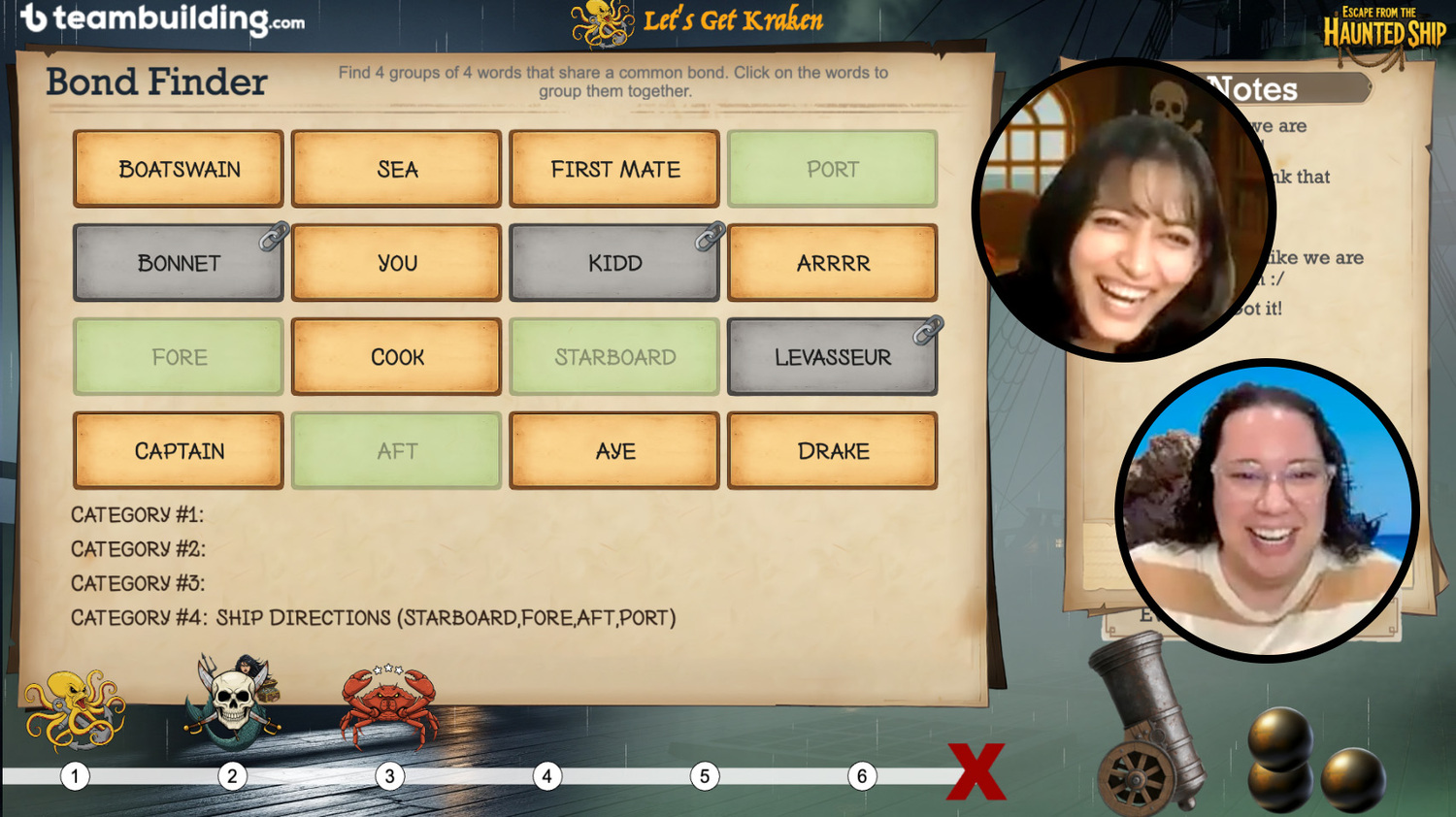 Escape from the Haunted Ship - Team Building Activity | teambuilding.com