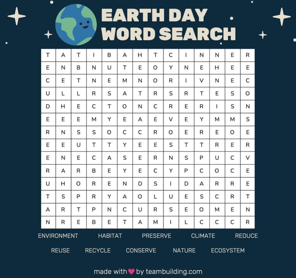 20 Virtual Earth Day Activities, Games & Ideas